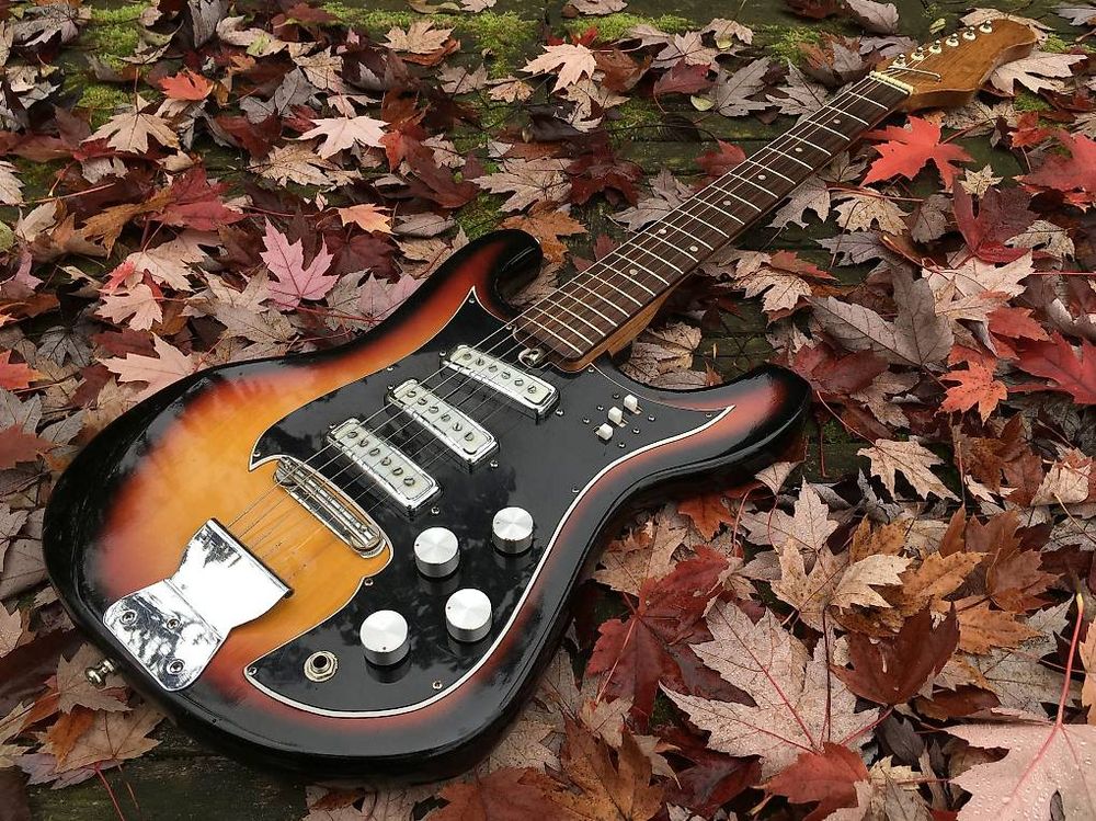 Teisco Hertiecaster E-Gitarre 60er Jahre, made in Japan | Kaufen auf ...