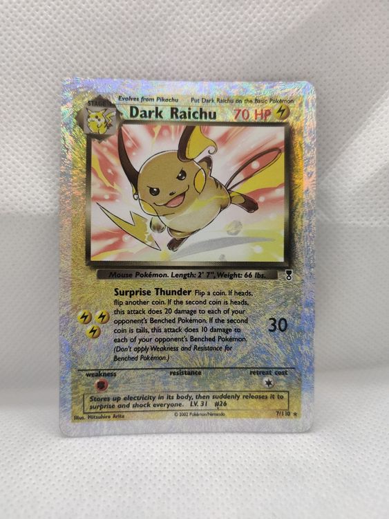 Dunkles Raichu Legendary Collection Pokemon reverse Holo | Kaufen auf ...