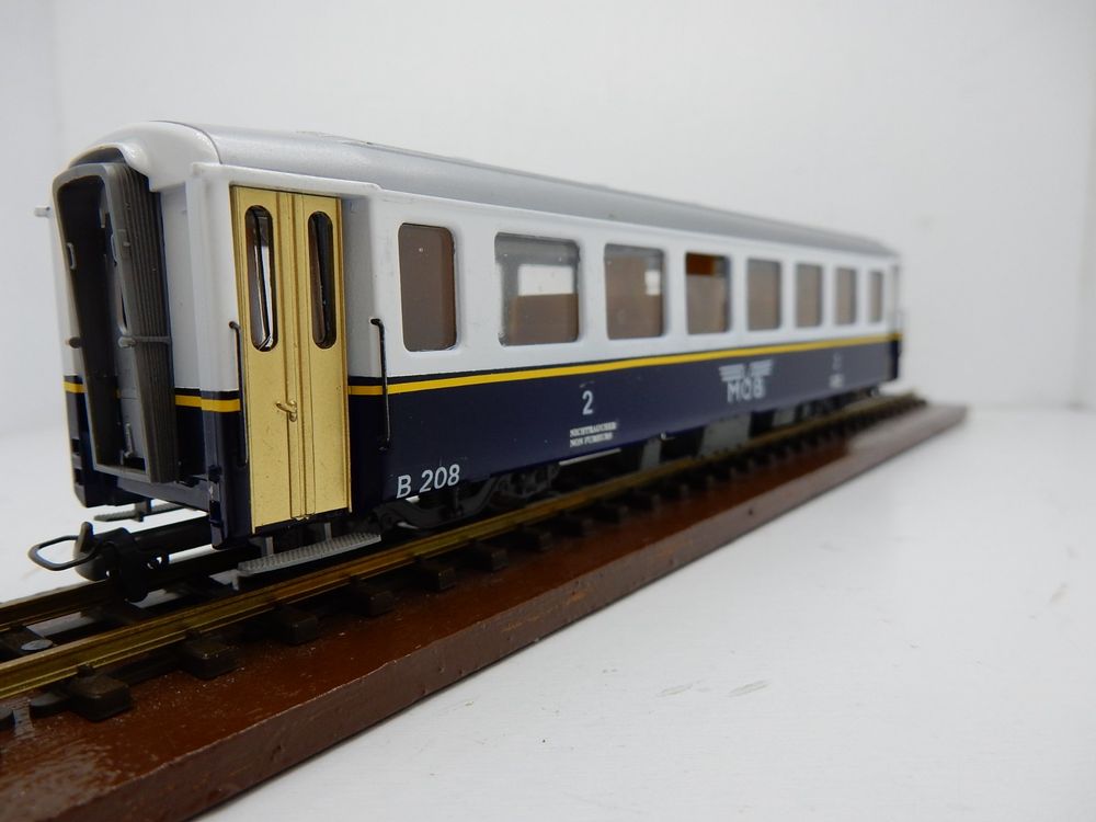 HOe - Bemo MOB "Goldenpass Express" - Voiture B 208 | Kaufen auf Ricardo