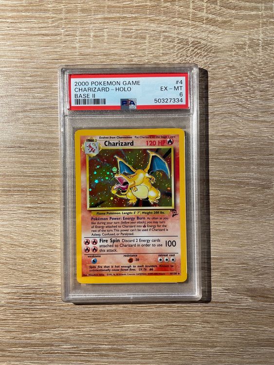 Pokémon Charizard Holo Set Base 2 PSA 6 | Kaufen auf Ricardo
