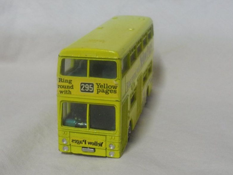 DINKY TOYS ATLANTEAN BUS YELLOW PAGES UNBESPIELT (Neu (gemäss ...