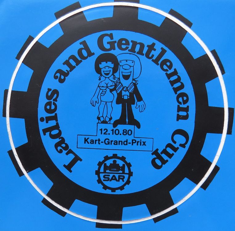 Sticker SAR L+ G Cup Kart Grand Prix 1980 (Neu (gemäss Beschreibung ...