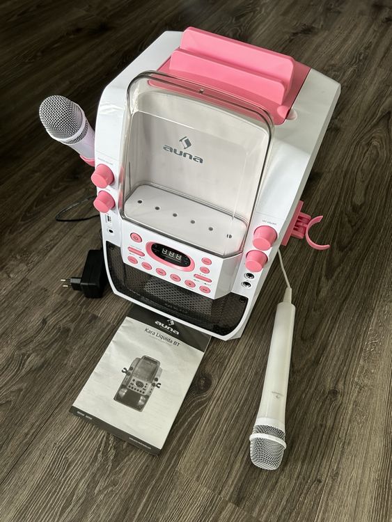 Kara Liquida BT Karaoke-Anlage weiß/pink | Kaufen auf Ricardo