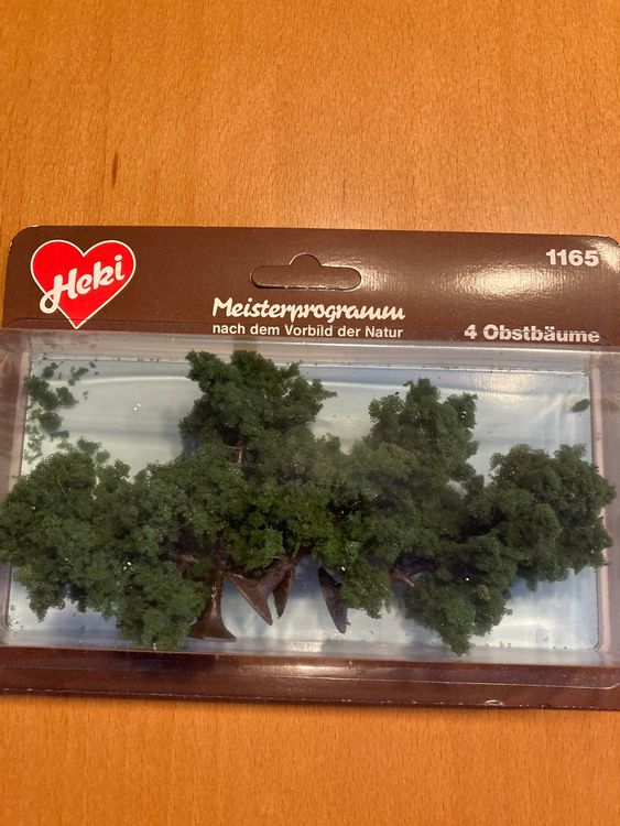 Heiki 4 obstbäume H0 (Neu und originalverpackt) in für CHF 2 – mit ...