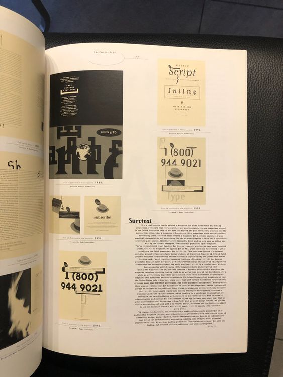 Emigre (The Book) Graphic Design into the digital realm (Gebraucht) in ...