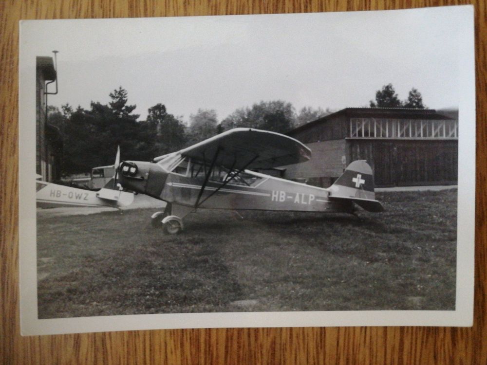 Originalfoto Piper L4-H-PI Cub / HB-ALP | Kaufen auf Ricardo