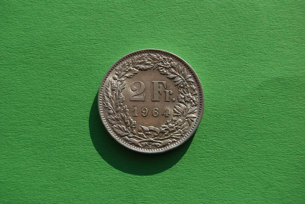 1 Münze 2 Franken 1964 | Kaufen auf Ricardo