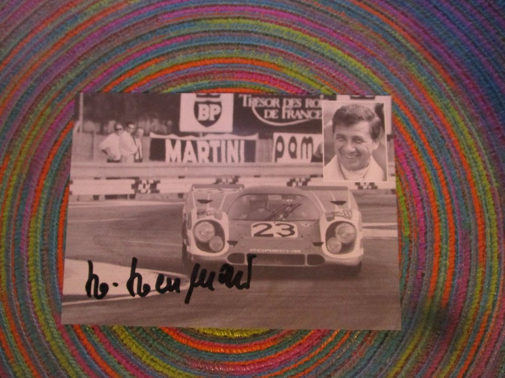 HANS HERRMANN PORSCHE 917 ORIGINAL AUTOGRAMM | Kaufen auf Ricardo