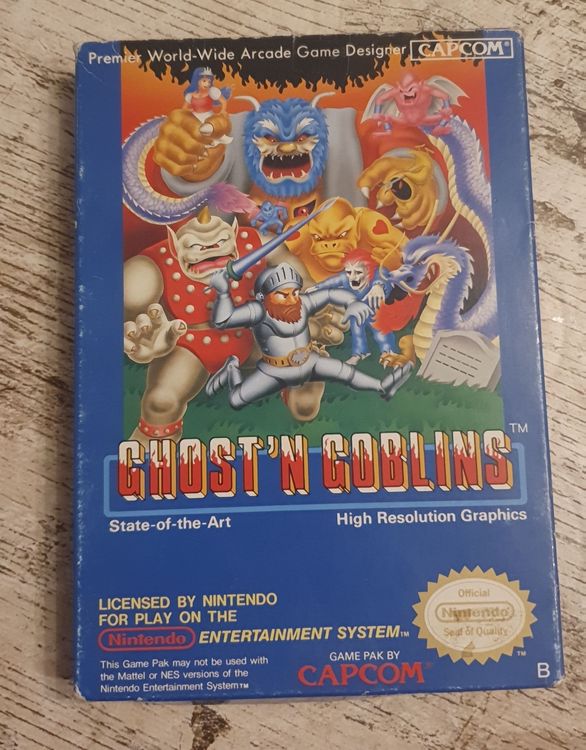 Ghosts'n Goblins NES Spiel OVP | Kaufen auf Ricardo