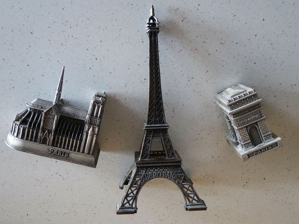 Paris en Miniatures Tour Eiffel Notre-Dame Arc de Triomphe | Kaufen auf ...