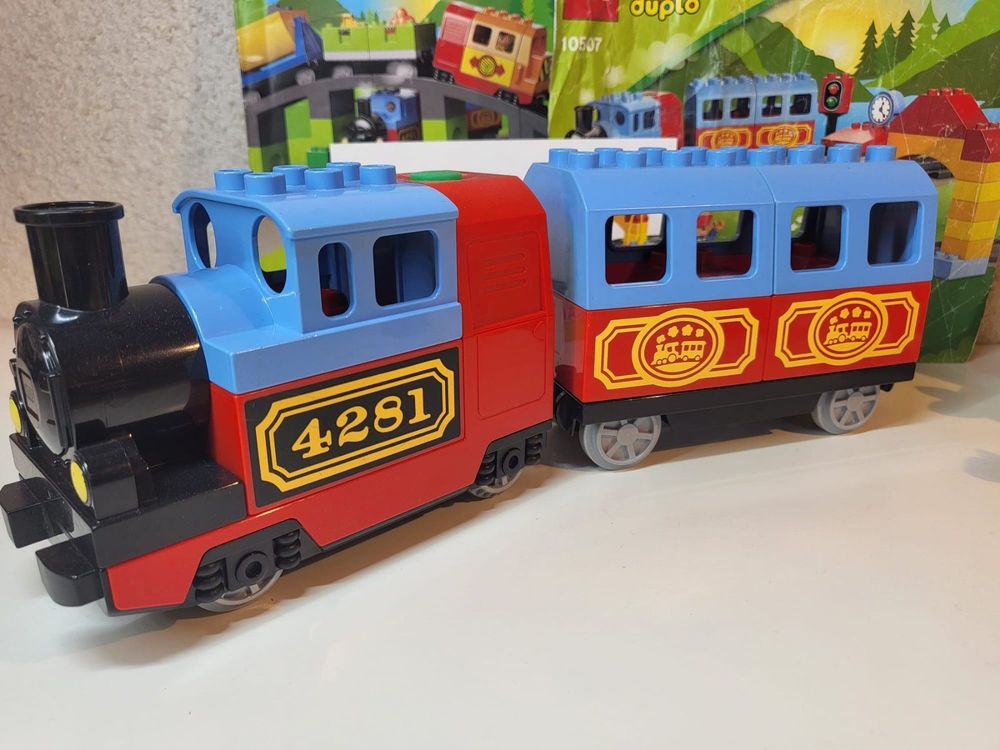 Lego Duplo Eisenbahn nach Anleitung 10507 | Kaufen auf Ricardo