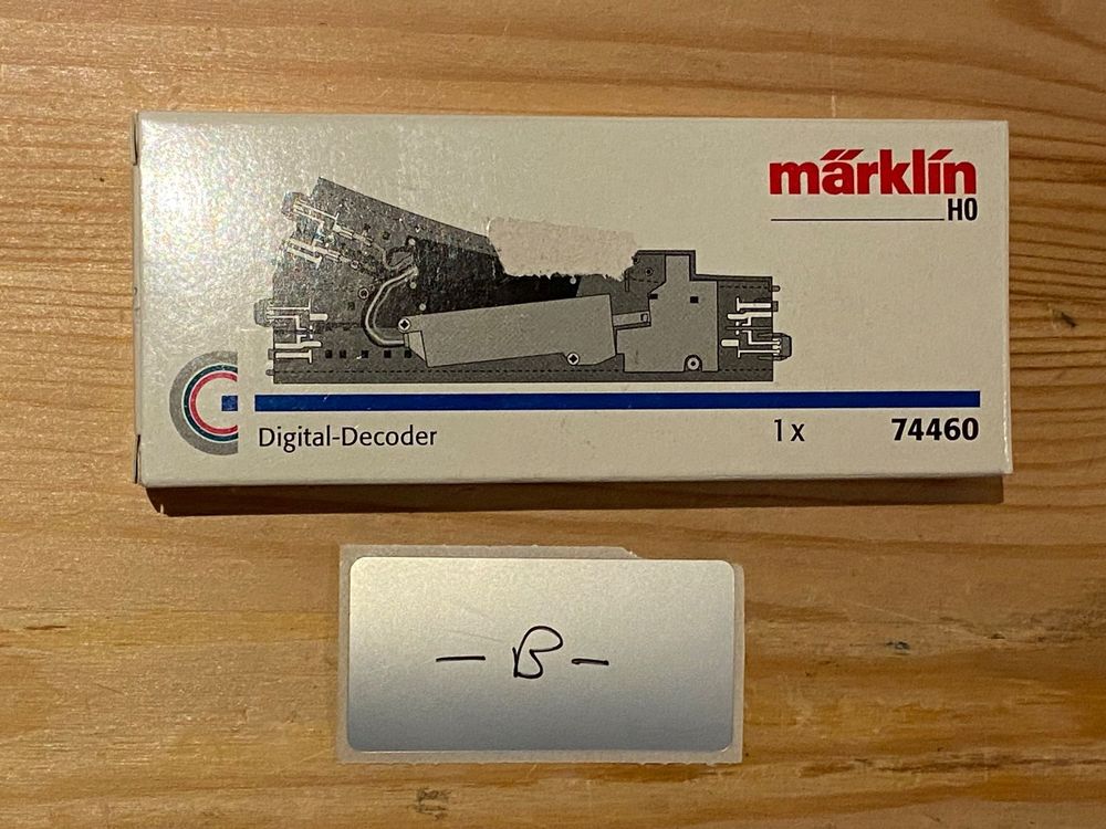 Märklin Decoder für C-Gleis, 74460, OVP, neuwertig! | Kaufen auf Ricardo