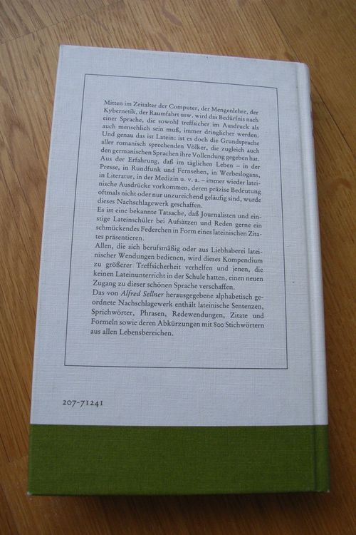 LATEIN IM ALLTAG Sprichwörter Zitate Phrasen Redewendungen (Gebraucht ...