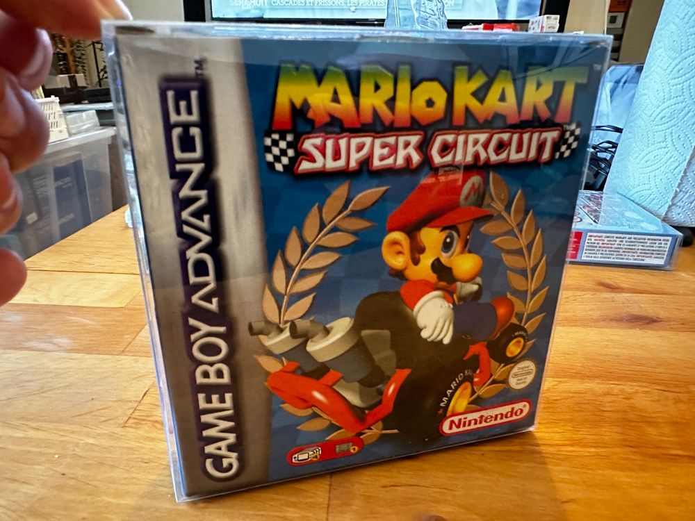 Jeu Nintendo Game Boy Advance GBA: Mario Kart Super Circuit (Gebraucht ...