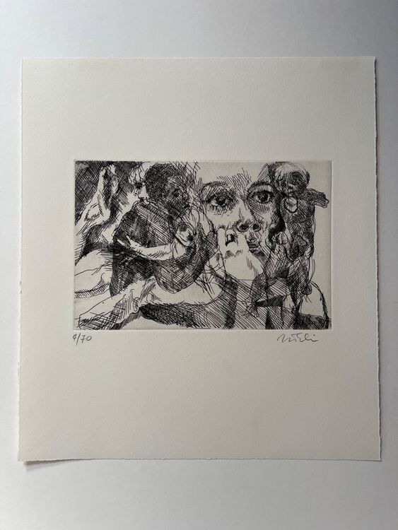 Radierung, handsigniert/nummeriert | Kaufen auf Ricardo