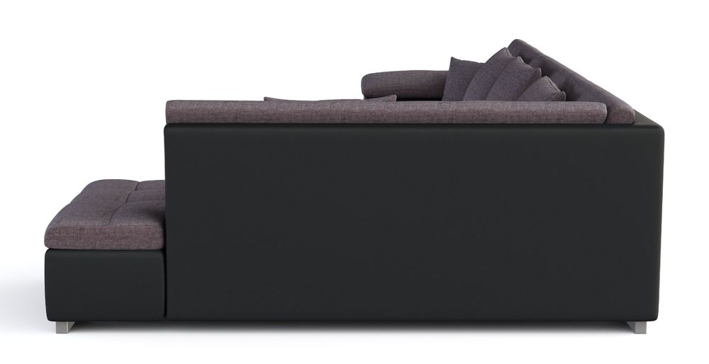 Ecksofa ARIA links taupe/schwarz (Neu und originalverpackt) in Baar für ...
