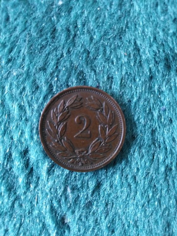 2 Rappen Münze 1944 | Kaufen auf Ricardo