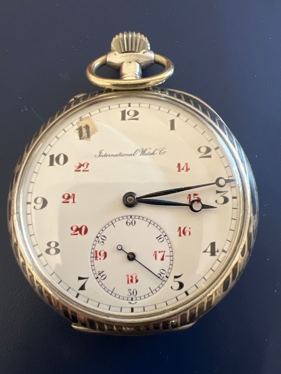 IWC Taschenuhr echt Silber 52 mm (Gebraucht) in Pfeffingen für CHF 219 – mit Lieferung auf ...