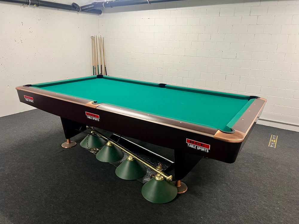 Billiardtisch BCE Table Sports 2000 Series Zubehör & Lampe (Gebraucht ...