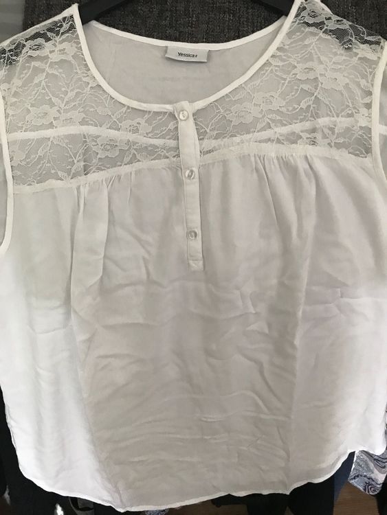 Weisse Blusen top Gr.44 | Kaufen auf Ricardo
