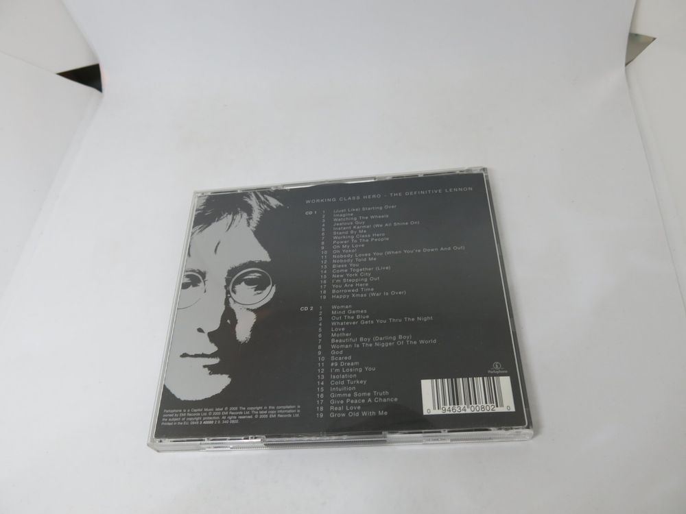 2 CD John Lennon - Working Class Hero The Definitive Lennon (Gebraucht ...