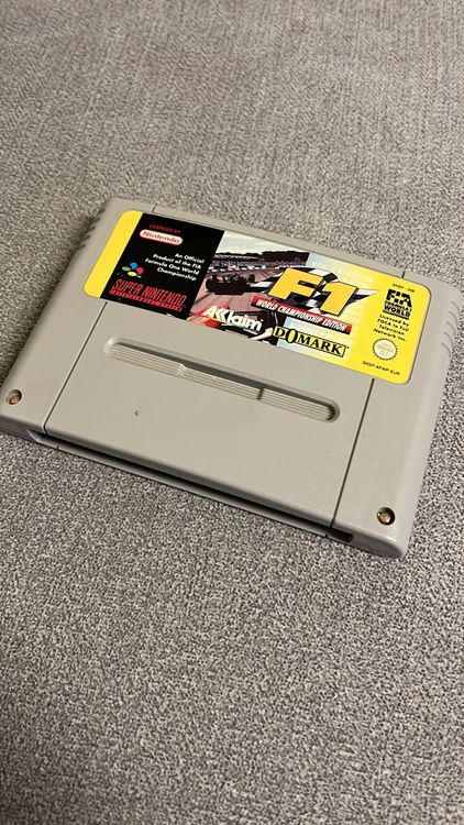 F1 World Championship Edition - Super Nintendo - SNES (D'occasion) à ...