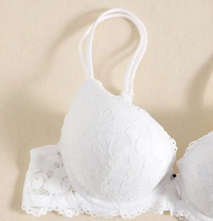 BH push up 80B weiss mit Spitzen | Kaufen auf Ricardo