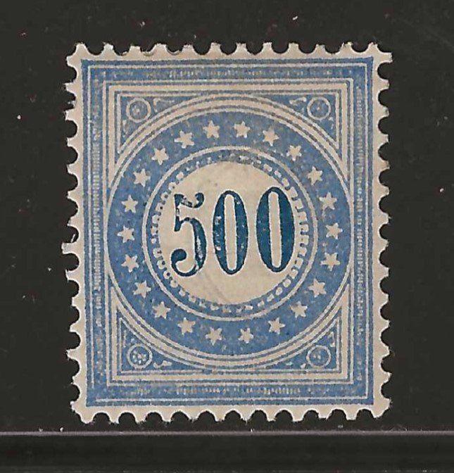 1878 : Porto Nr. 9IK ungebraucht *, signiert - KP 800.-- (Gebraucht) in ...