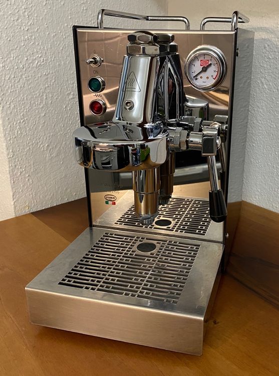 Quick Mill 0960 Carola EVO Schwarz - nach Service! Faema E61 (Gebraucht ...