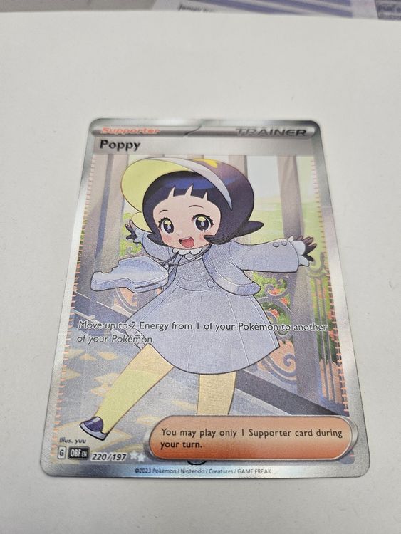 Carte Pokémon Poppy | Kaufen auf Ricardo