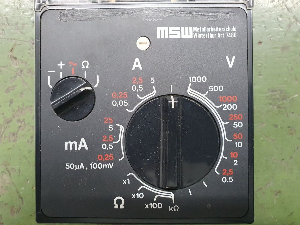 Analog-Multimeter MSW Iskra Unimer 33 (Gebraucht) in Ernetschwil für ...