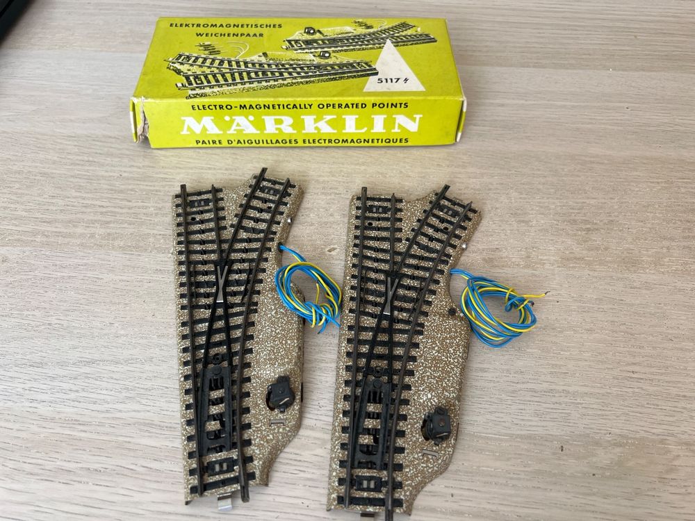 Märklin 5117 Weichen M H0 (2) | Kaufen auf Ricardo