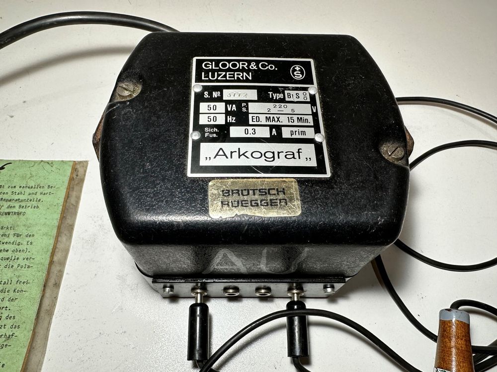 Arkograf Graviergerät Graviermaschine Handgravierer (Gebraucht) in ...