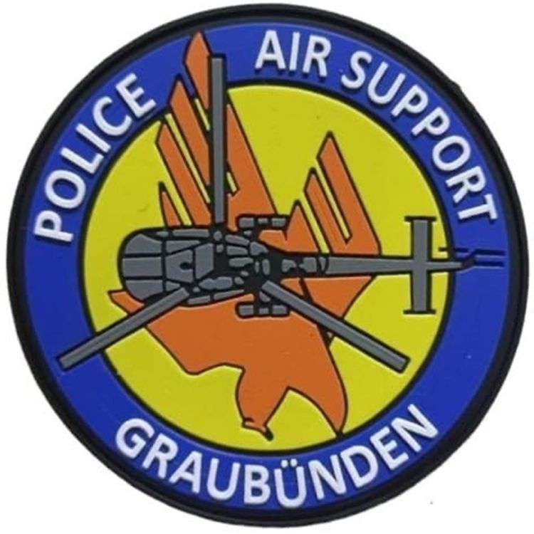 POLICE AIR SUPPORT GRAUBÜNDEN mit Klett (Neu und originalverpackt) in ...
