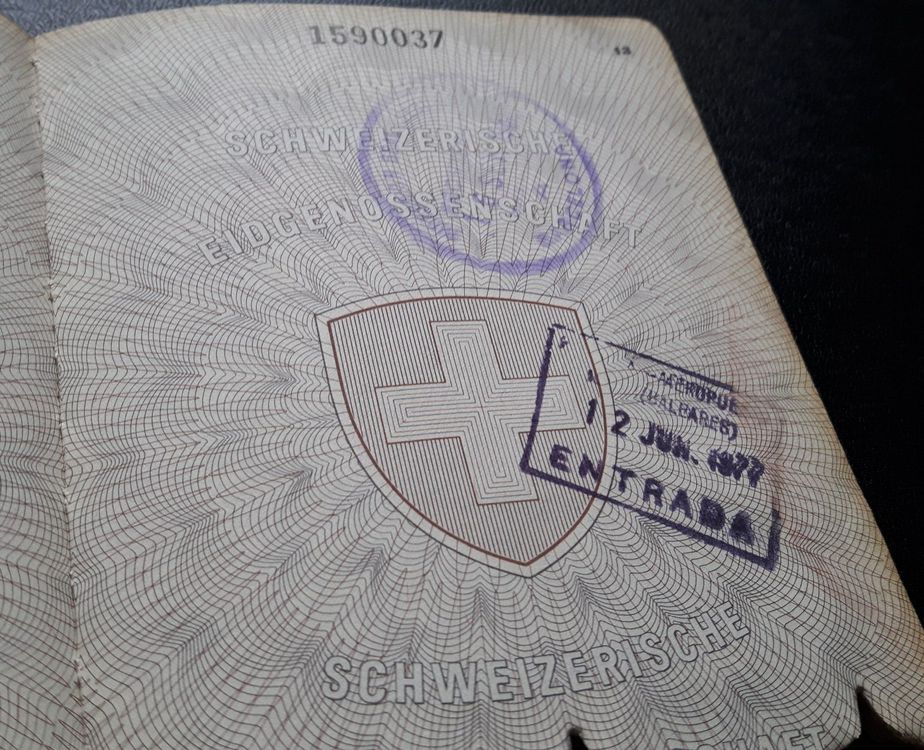 Schweizer Pass aus dem Jahre 1967 | Kaufen auf Ricardo