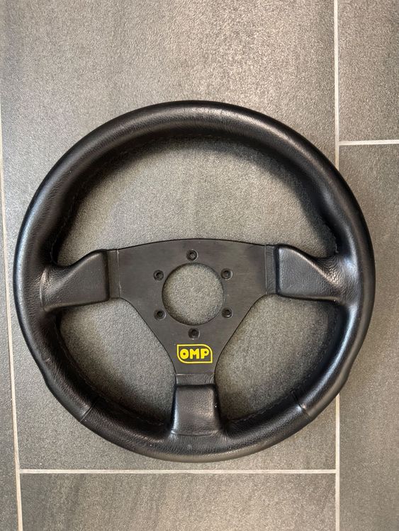 OMP Lenkrad, Leder, 30 cm Durchmesser | Kaufen auf Ricardo