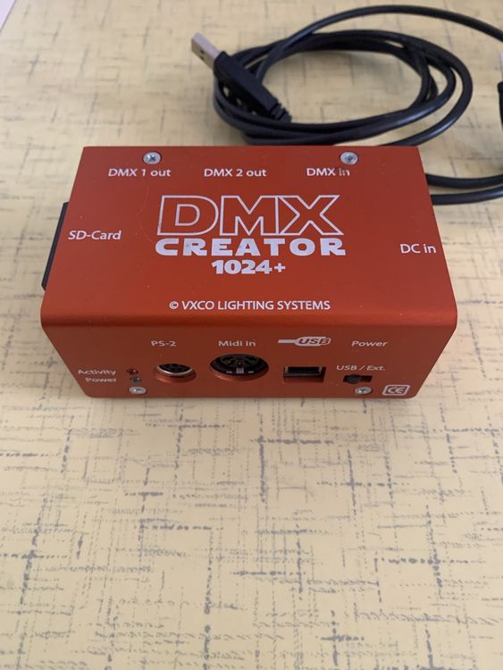 Dmx Creator 1024+ (Gebraucht) in basel für CHF 150 – mit Lieferung auf ...