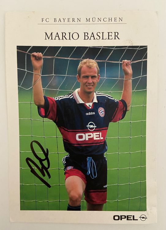 Mario Basler Autogramm | Kaufen auf Ricardo