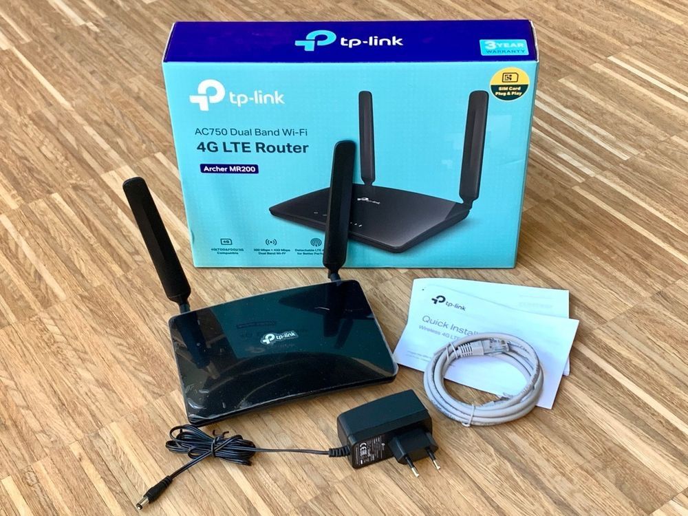 TP-Link Archer MR200 V4 (3G/4G-WLAN-Router (Gebraucht) in Fontainemelon ...
