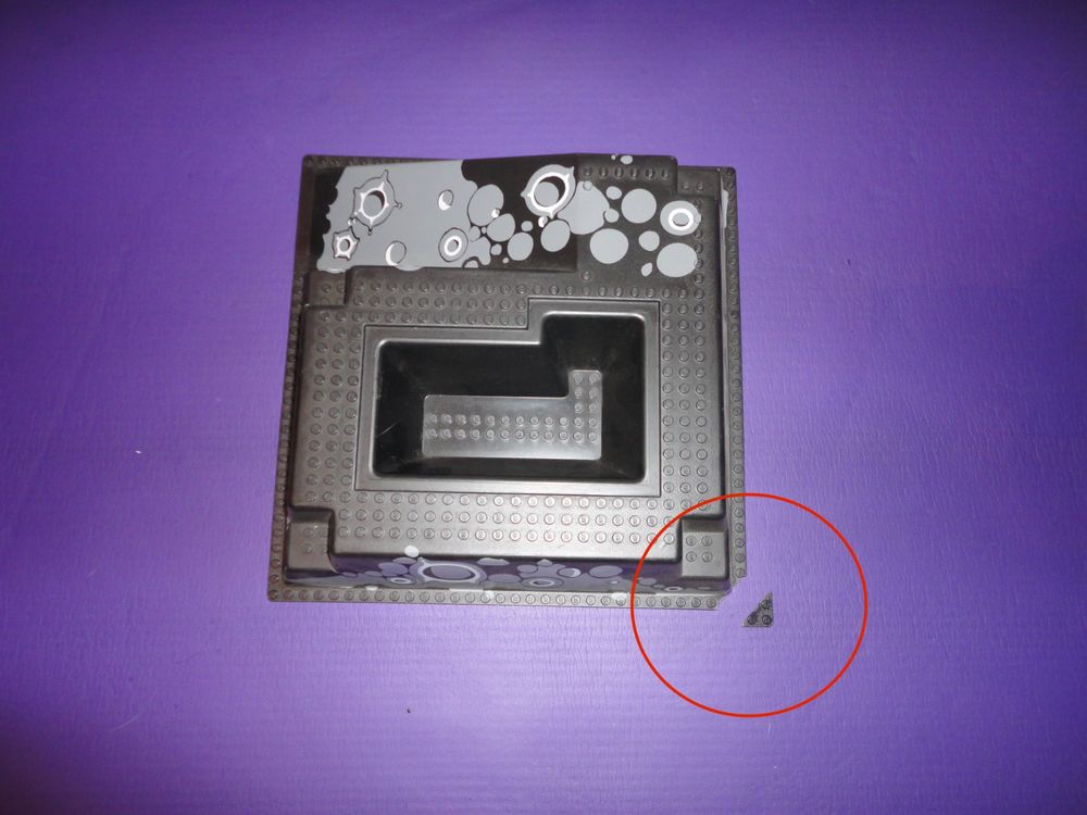 Lego Space 3D plaque / un des coins est cassé voir photos | Kaufen auf ...