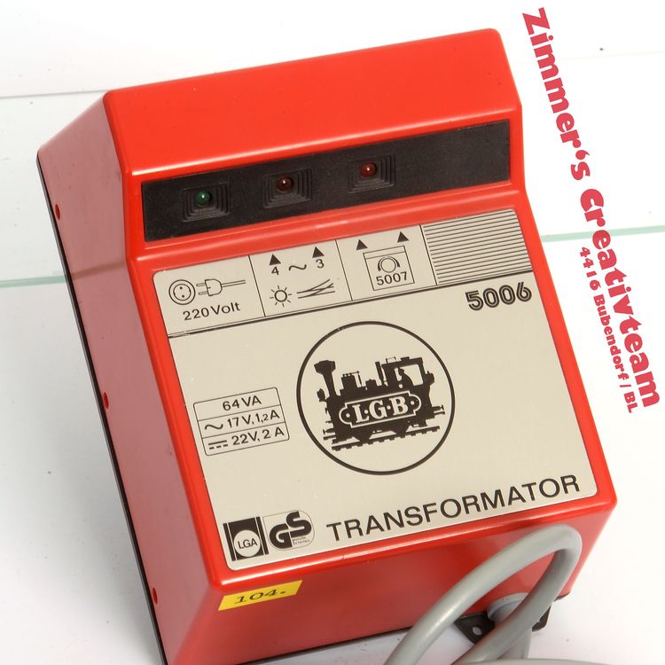 LGB Trafo 5006 (Gebraucht) in Bubendorf für CHF 49.95 – mit Lieferung ...