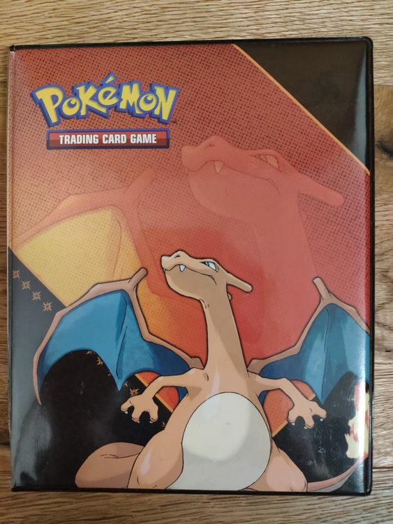 Pokemon Charizard Binder Sammlung vintage EX V GX X holo 1. (Gebraucht ...