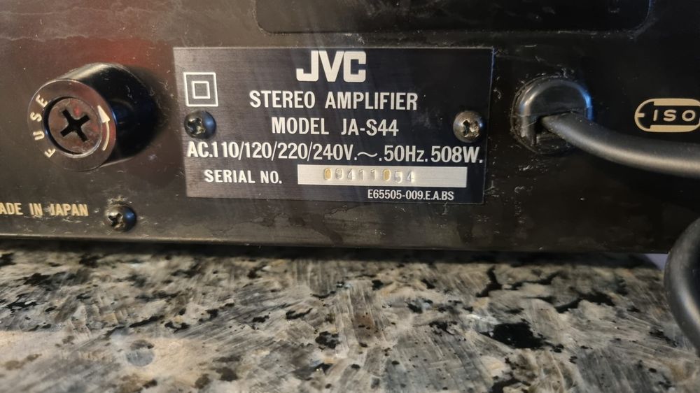 JVC JA-S44 Stereo Verstärker, Top Zustand, Vintage Rarität (Gebraucht ...
