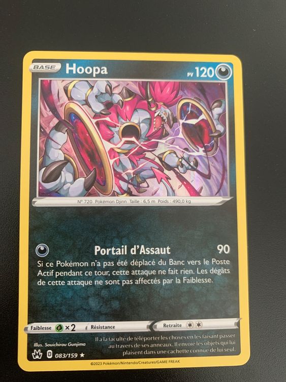 Hoopa 83/159(fr) carte Pokémon | Kaufen auf Ricardo
