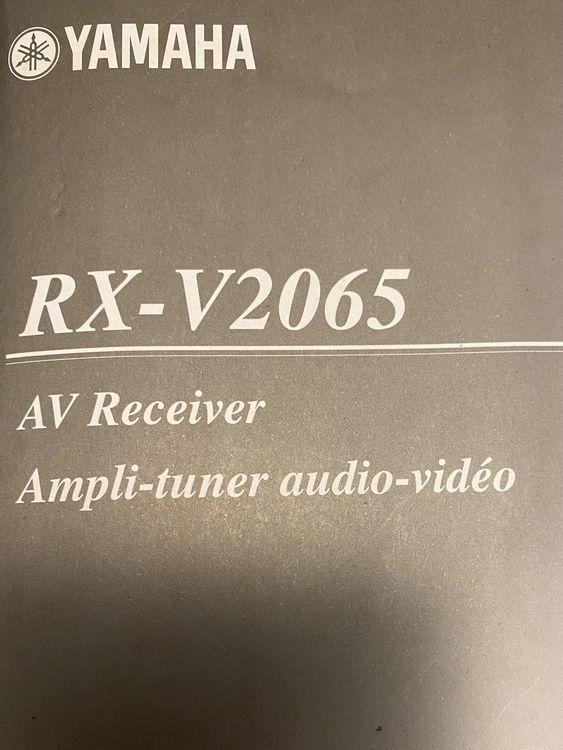 Yamaha RX-V2065 AV RECEIVER - 2 x HDMI Ausgang (Gebraucht) in Nebikon ...
