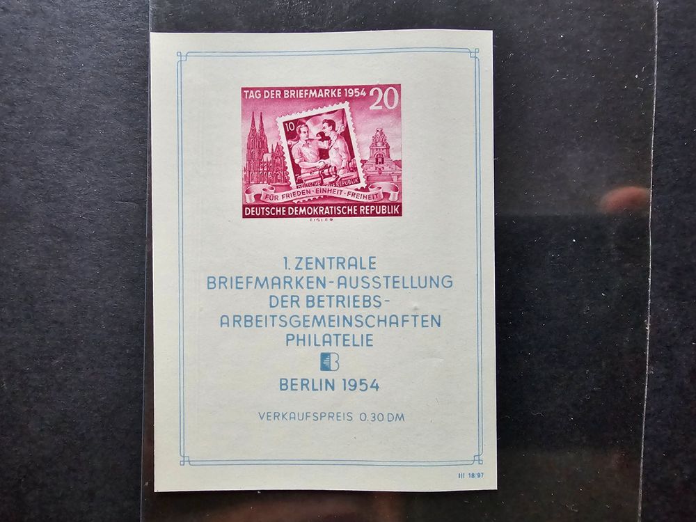 DDR Block 10 Postfrisch (Neu (gemäss Beschreibung)) in Dallenwil für CHF 2.5 – mit Lieferung auf ...