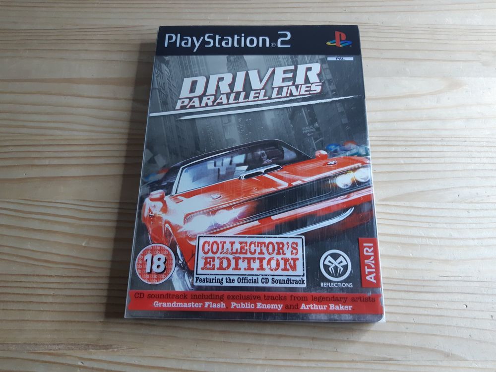 Driver Parallel Lines Collector's Edition PS2 (Gebraucht) in ...