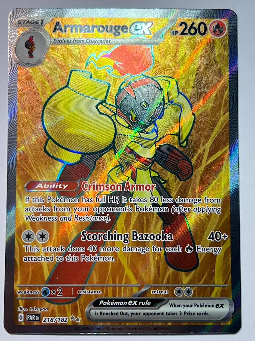 Armarouge ex 218/182 Paradox Rift 🇬🇧 (Gebraucht) in Langenthal für CHF ...