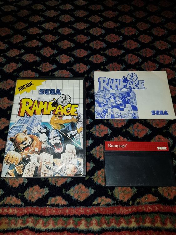 Rampage Sega Master System Pal complet | Kaufen auf Ricardo