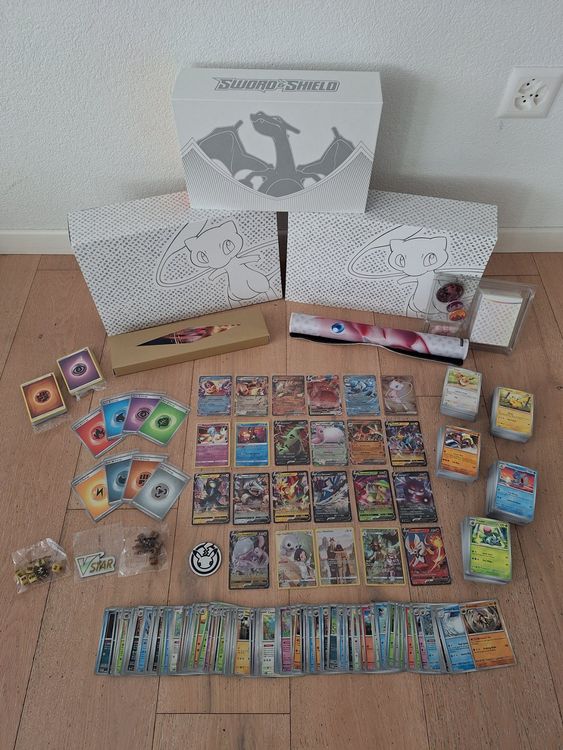 Pokemon XL Sammlung Englisch Mew Gold, Blastoise, Tyranitar (Gebraucht) in Gossau SG für CHF 76 ...